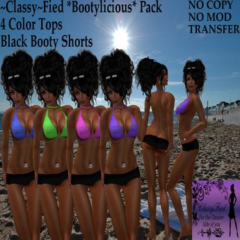 Second Life Marketplace - ~Classy~Fied *Bootylicious*Pack